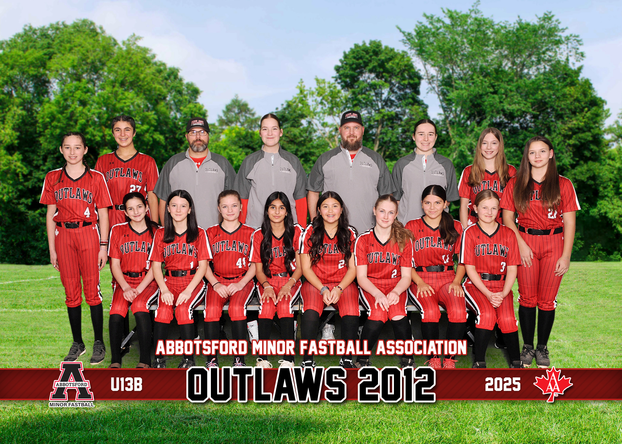 Outlaws 2012B - Abbotsford Minor Fastball Association - AMFA