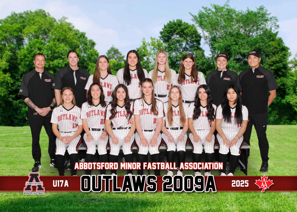 Outlaws 2009A - Abbotsford Minor Fastball Association - AMFA
