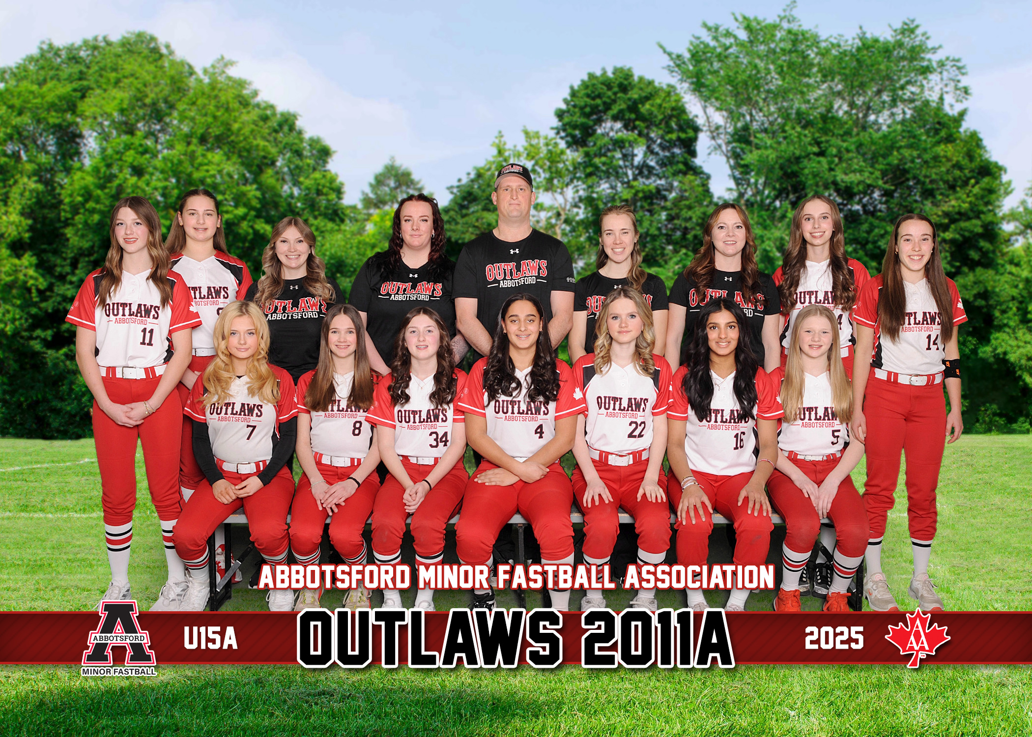 Outlaws 2011A - Abbotsford Minor Fastball Association - AMFA